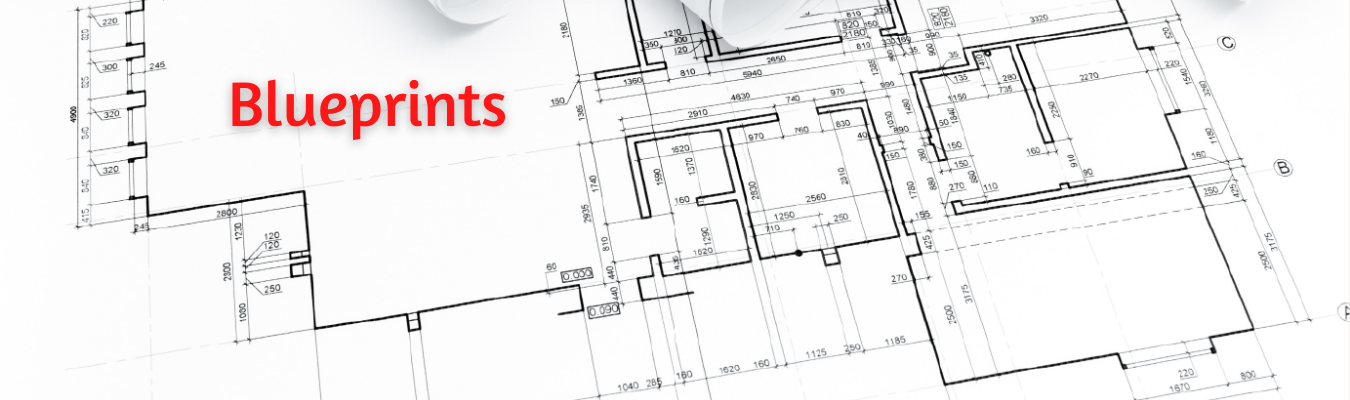 BMD Printing · Blueprints 20# Printed to Scale