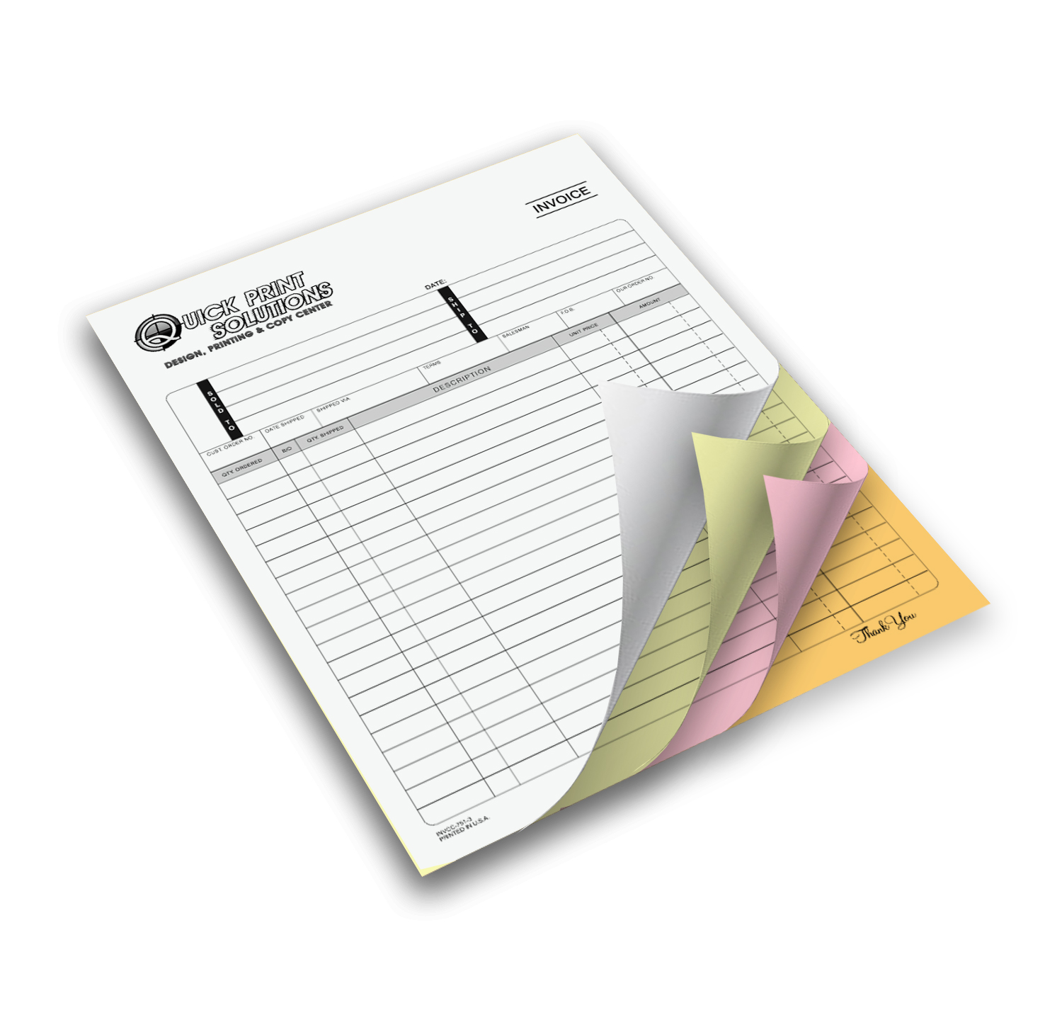 Quick Print Solutions · NCR Forms