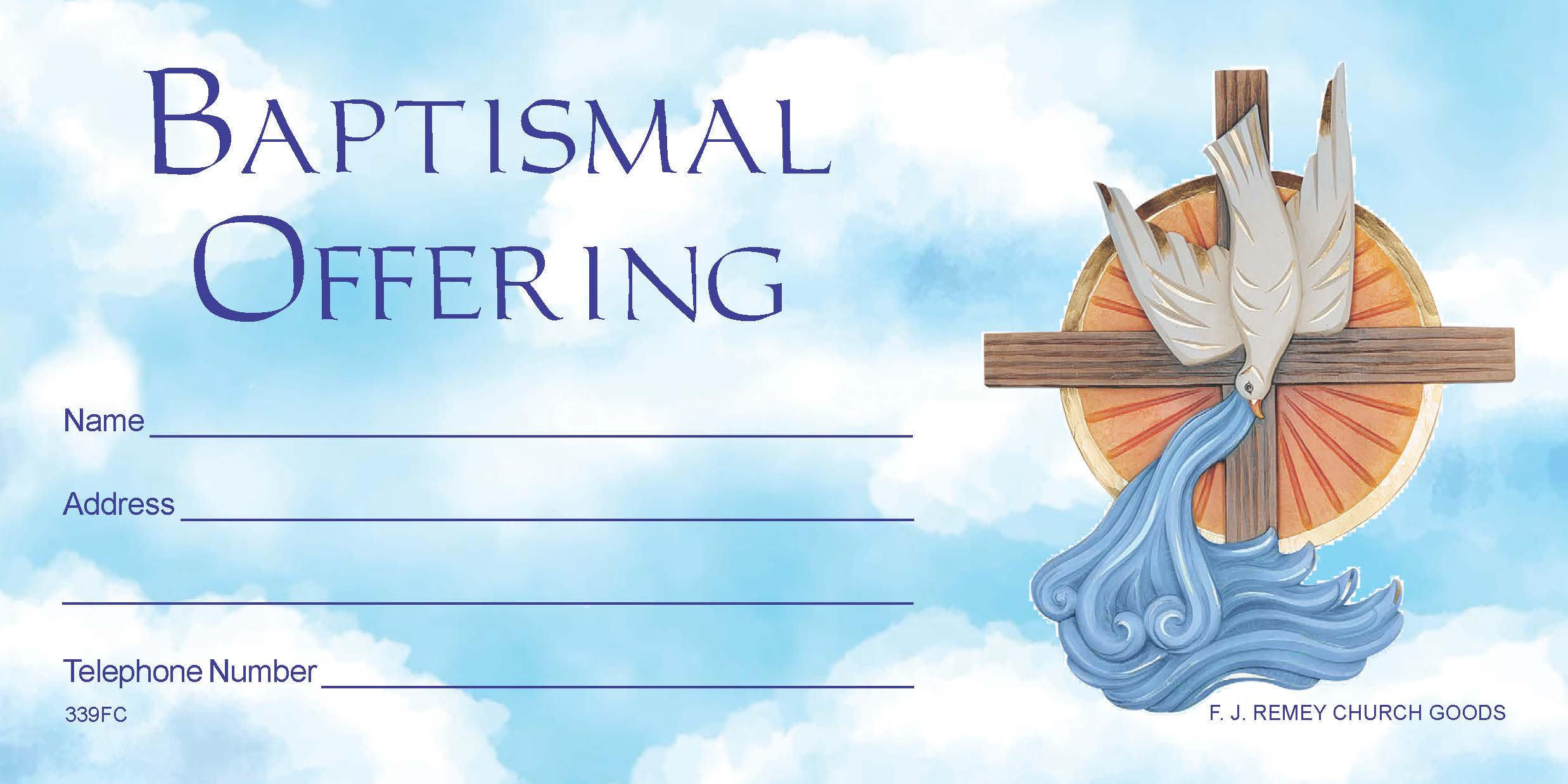 #399A - Baptism Offering