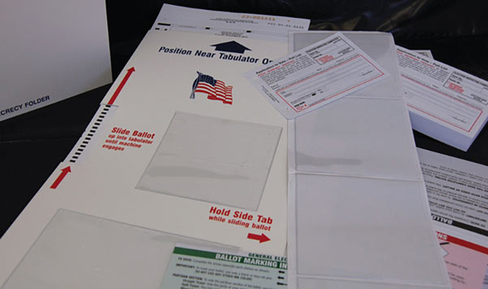 Printing Systems · 451-P Pouches for Application to Vote (24 per pkg.)