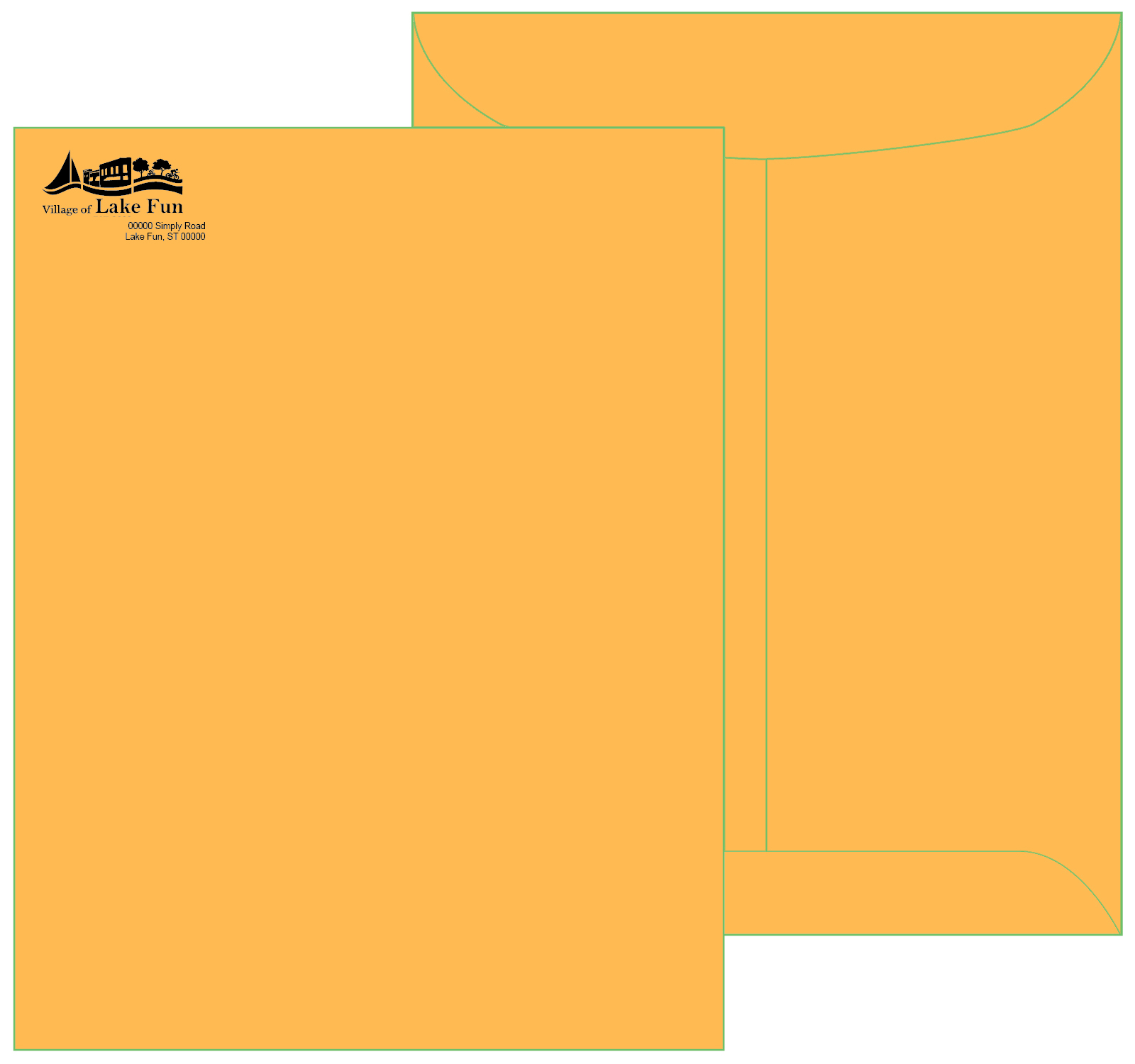 Printing Systems · 10 x 13 Brown Kraft Catalog Envelope