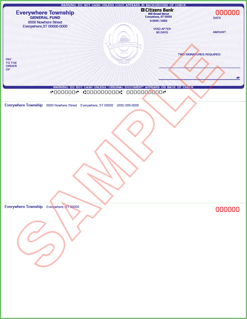Printing Systems · Microsoft Laser Check - Top Position